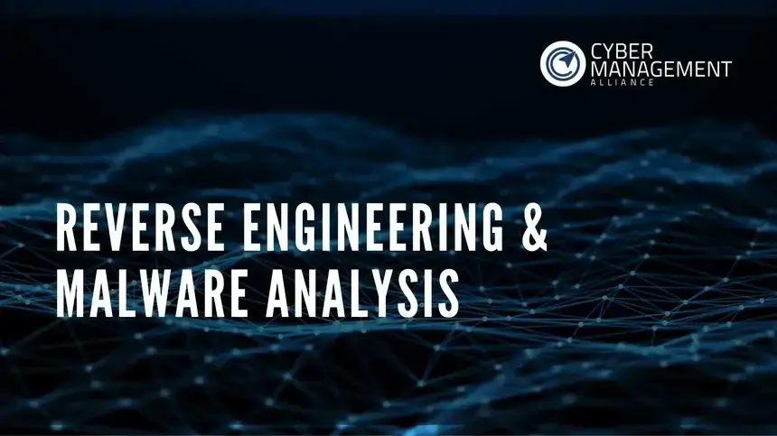 Reverse Engineering & Malware Analysis Training Course Reverse Engineering & Malware Analysis Training Course